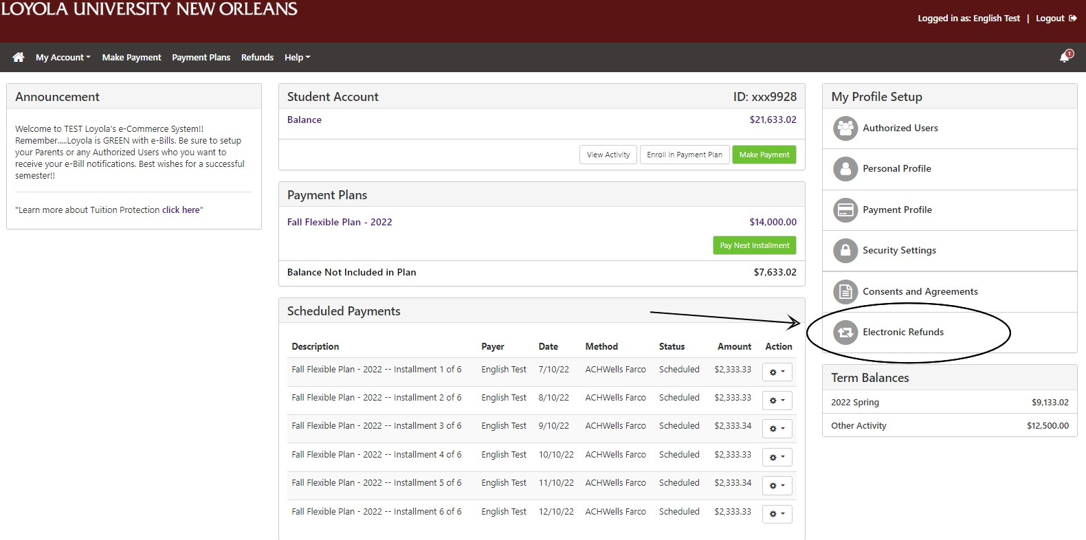 Financing | Loyola University New Orleans
